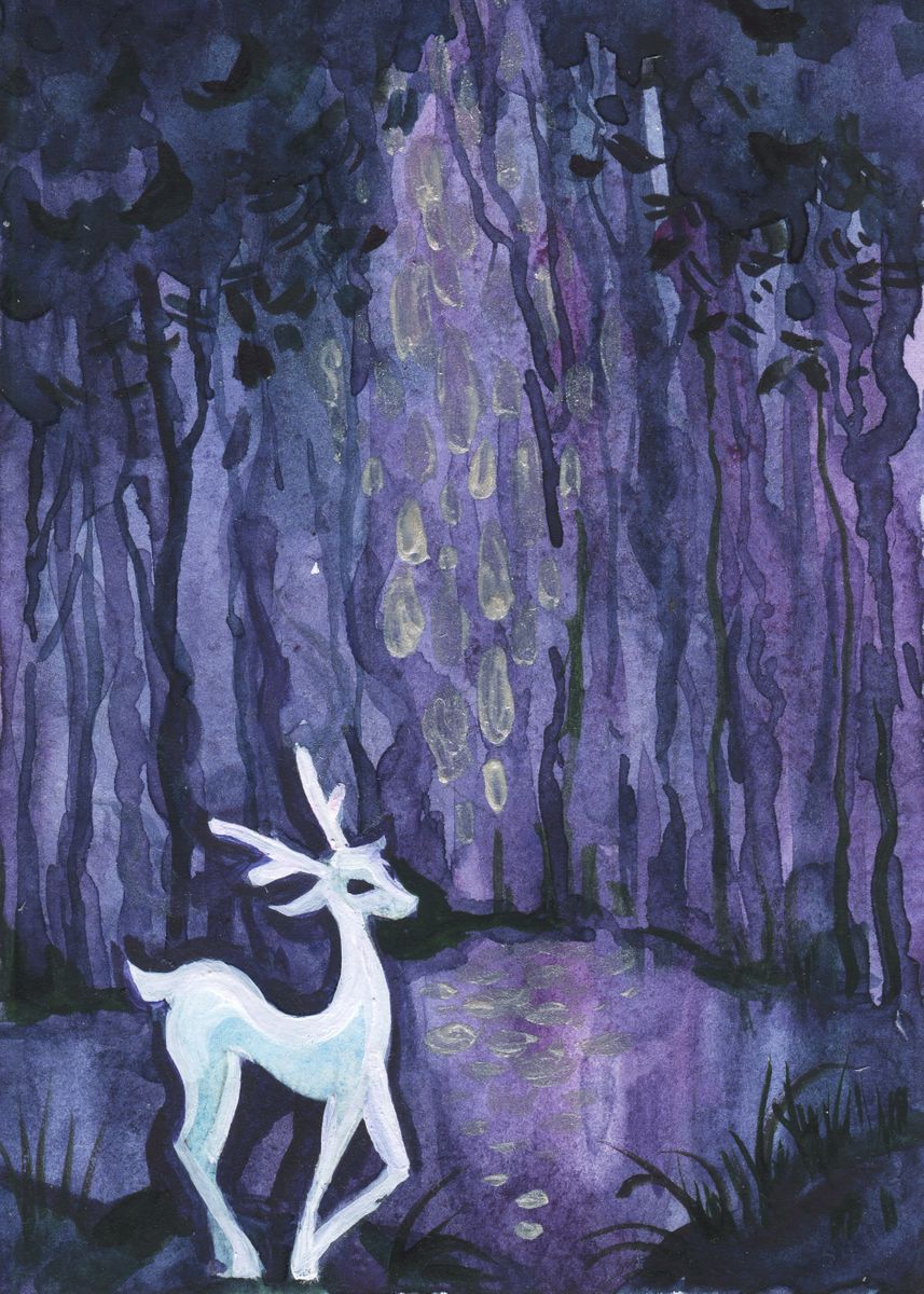 'Patron' Poster, picture, metal print, paint by Ksenia Kolokolova ...