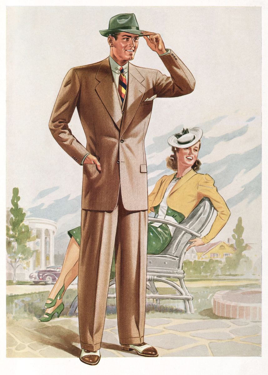 'Hi diddly ho neighborino' Poster, picture, metal print, paint by ...