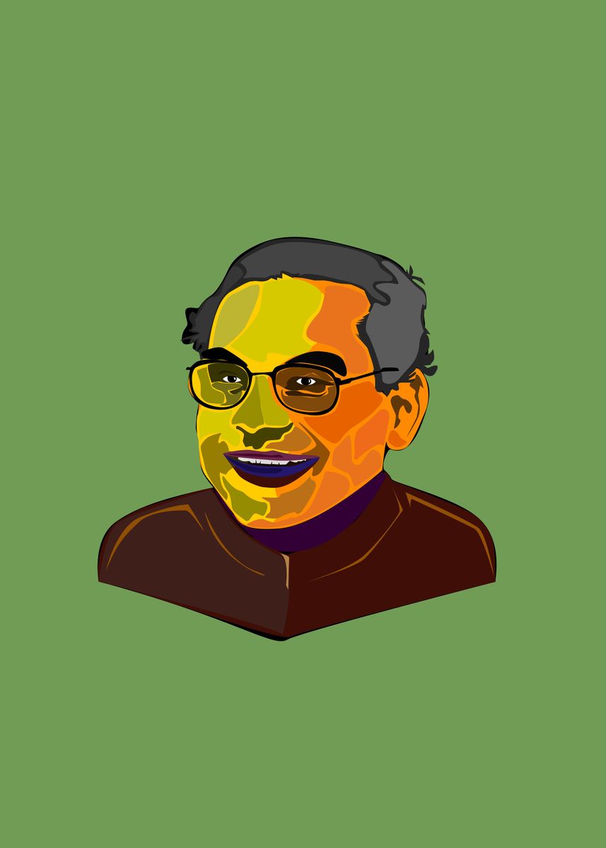 'Shri K R Narayanan' Poster by Rockac | Displate