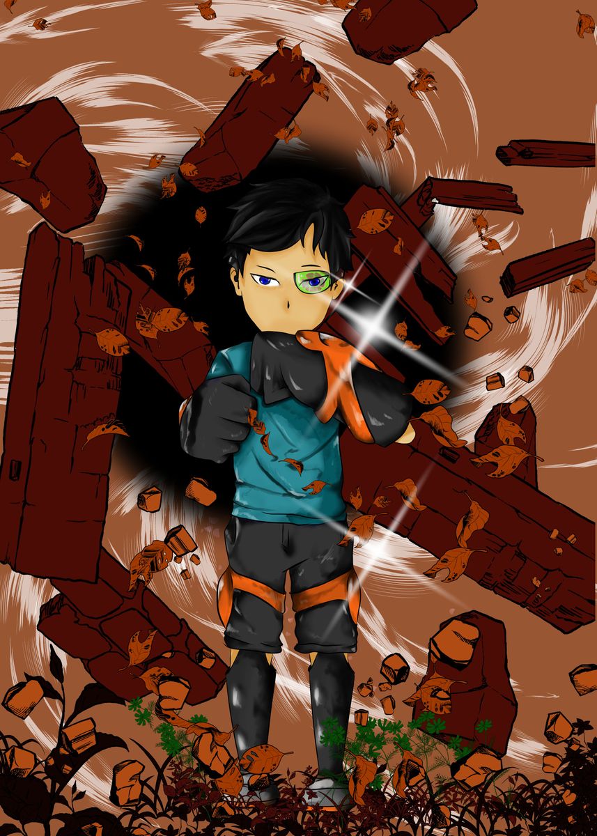 'meksa' Poster, picture, metal print, paint by Fathur BowHawk | Displate