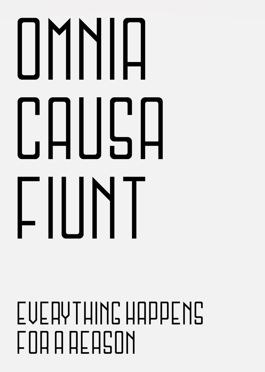 'For A Reason' Poster by Josh B | Displate