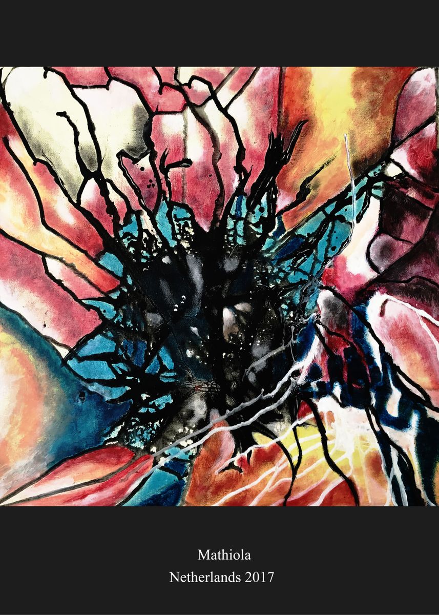 'Mathiola ' Poster, picture, metal print, paint by A Shukry | Displate