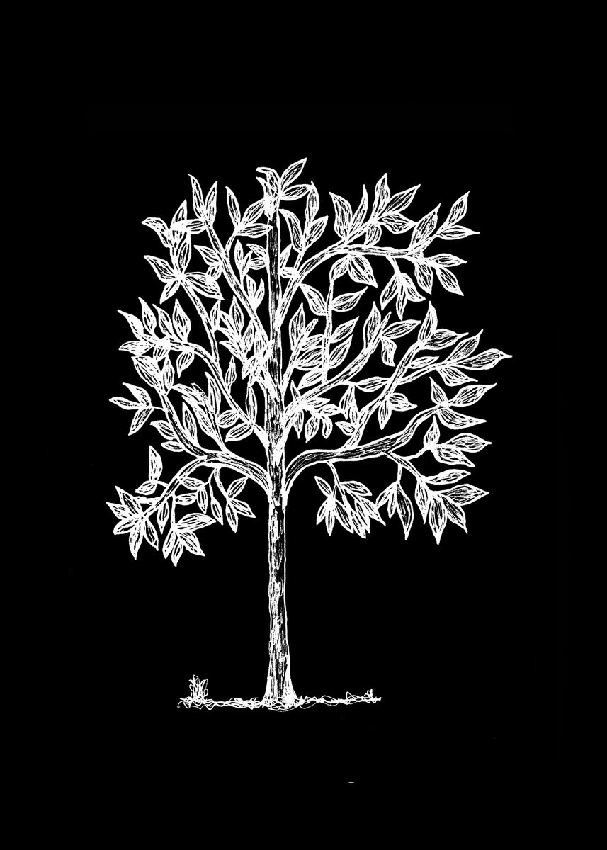 'Whimisical Tree' Poster by Marilyn Lowe | Displate