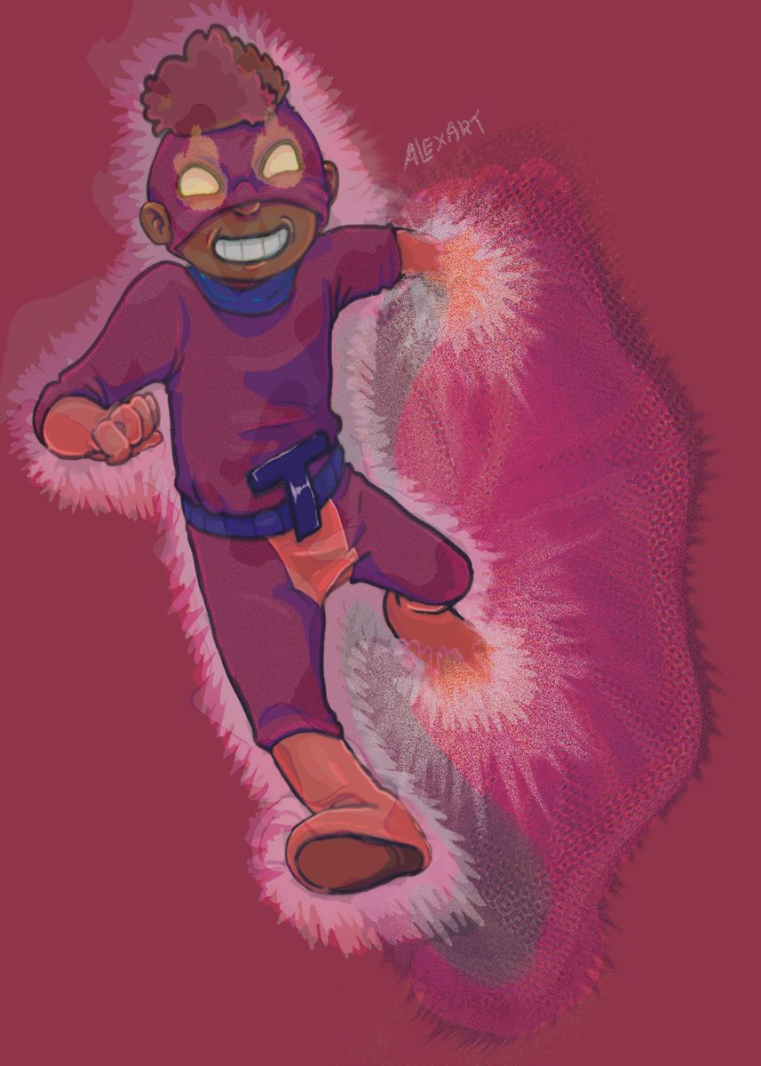 'Teleport Jason' Poster, picture, metal print, paint by Alex | Displate