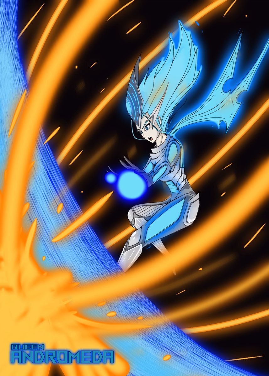 'Queen Andromeda' Poster, picture, metal print, paint by Japhet Fuentes ...