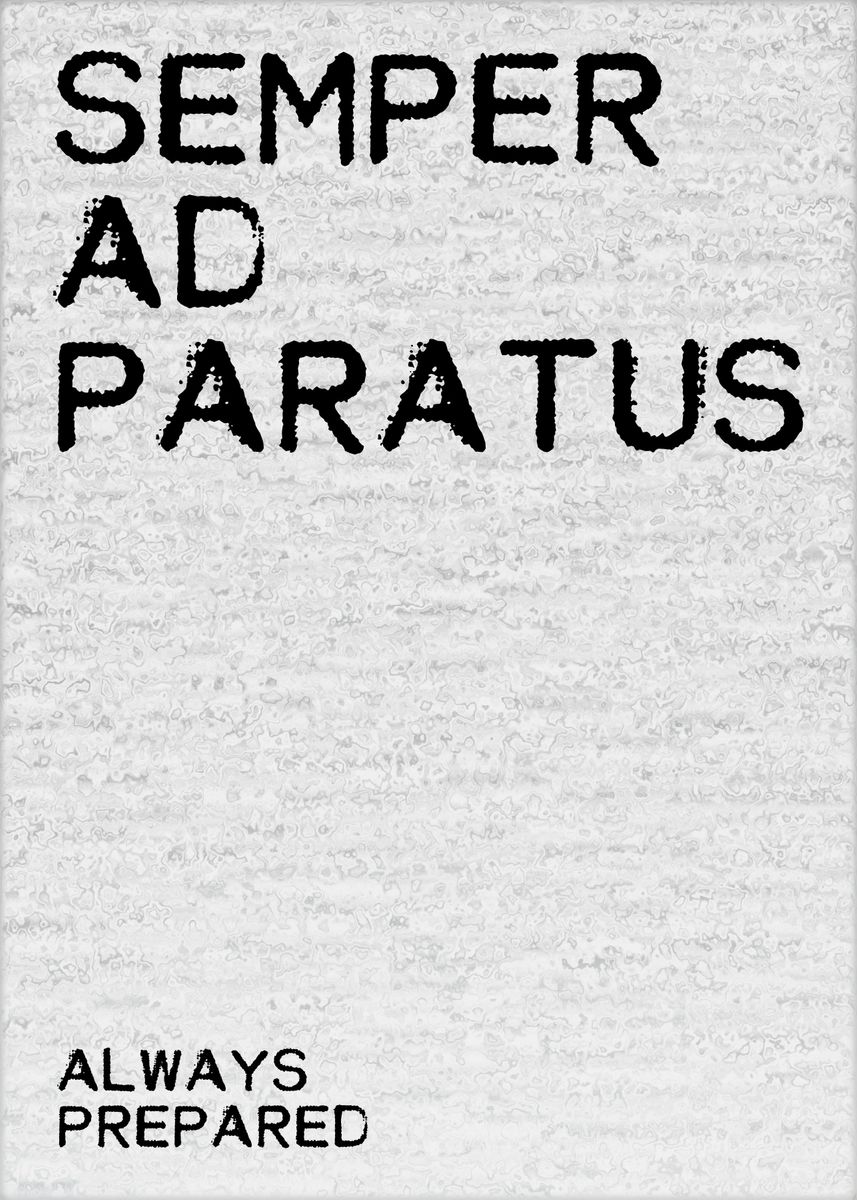 'Always Prepared' Poster, picture, metal print, paint by Josh B | Displate