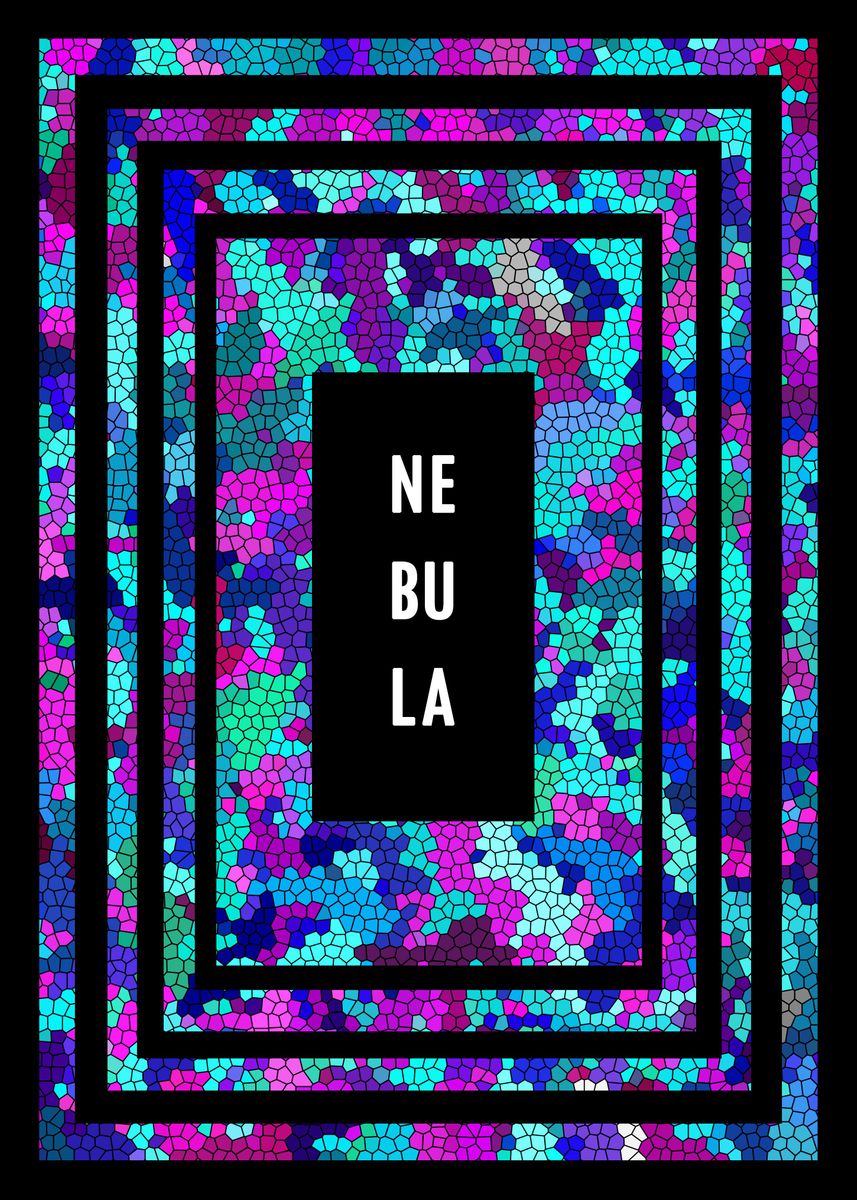 'Nebula' Poster, picture, metal print, paint by Kayra | Displate