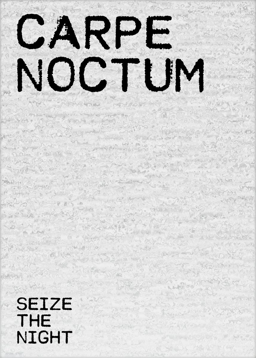 'Seize The Night' Poster, picture, metal print, paint by Josh B | Displate