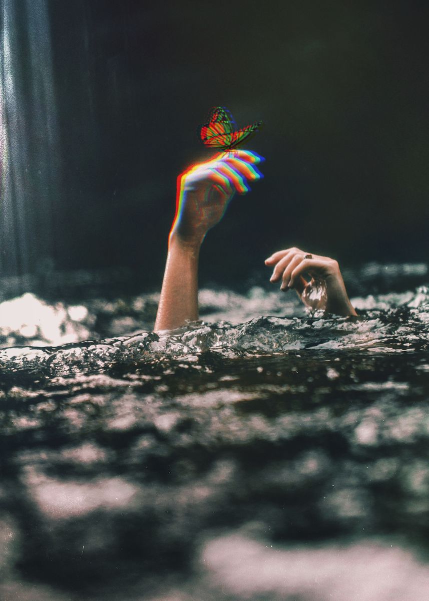 'Unsavable' Poster, picture, metal print, paint by seam less | Displate