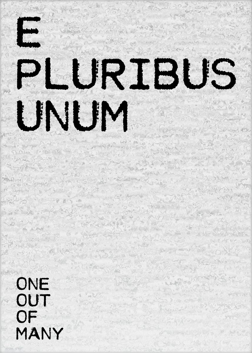 'One Out Of Many' Poster, picture, metal print, paint by Creatify ...