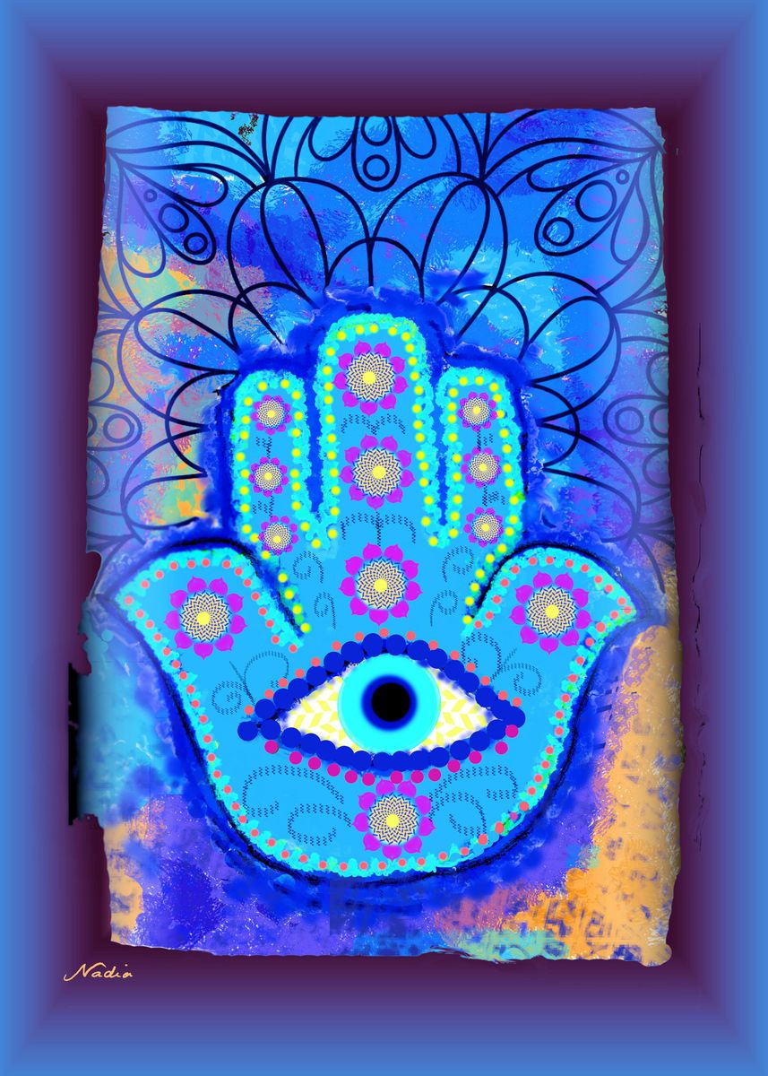 'Hand of Fatima' Poster by | Displate