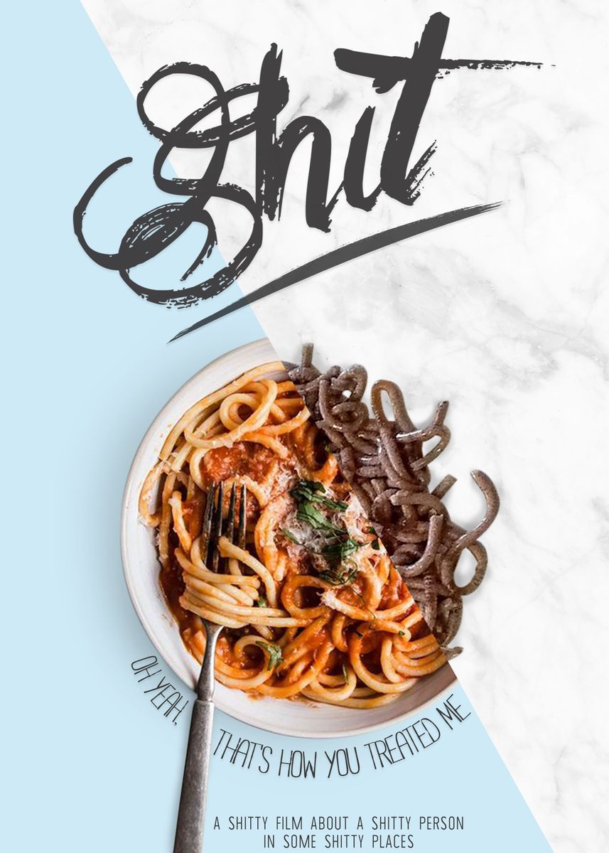 'Shit ' Poster, picture, metal print, paint by DvdFabiani Fabiani ...