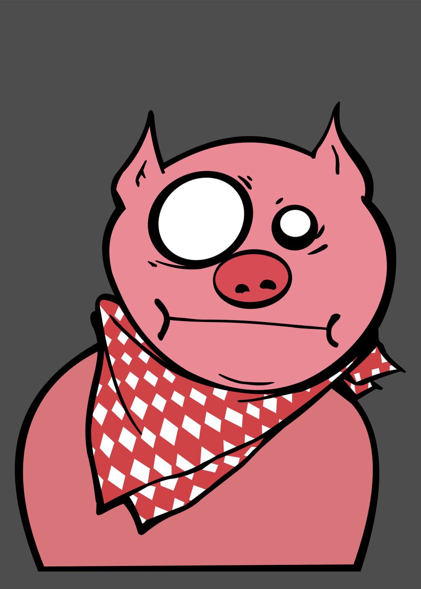 'Graffiti Pig ' Poster by AdiDsgn | Displate