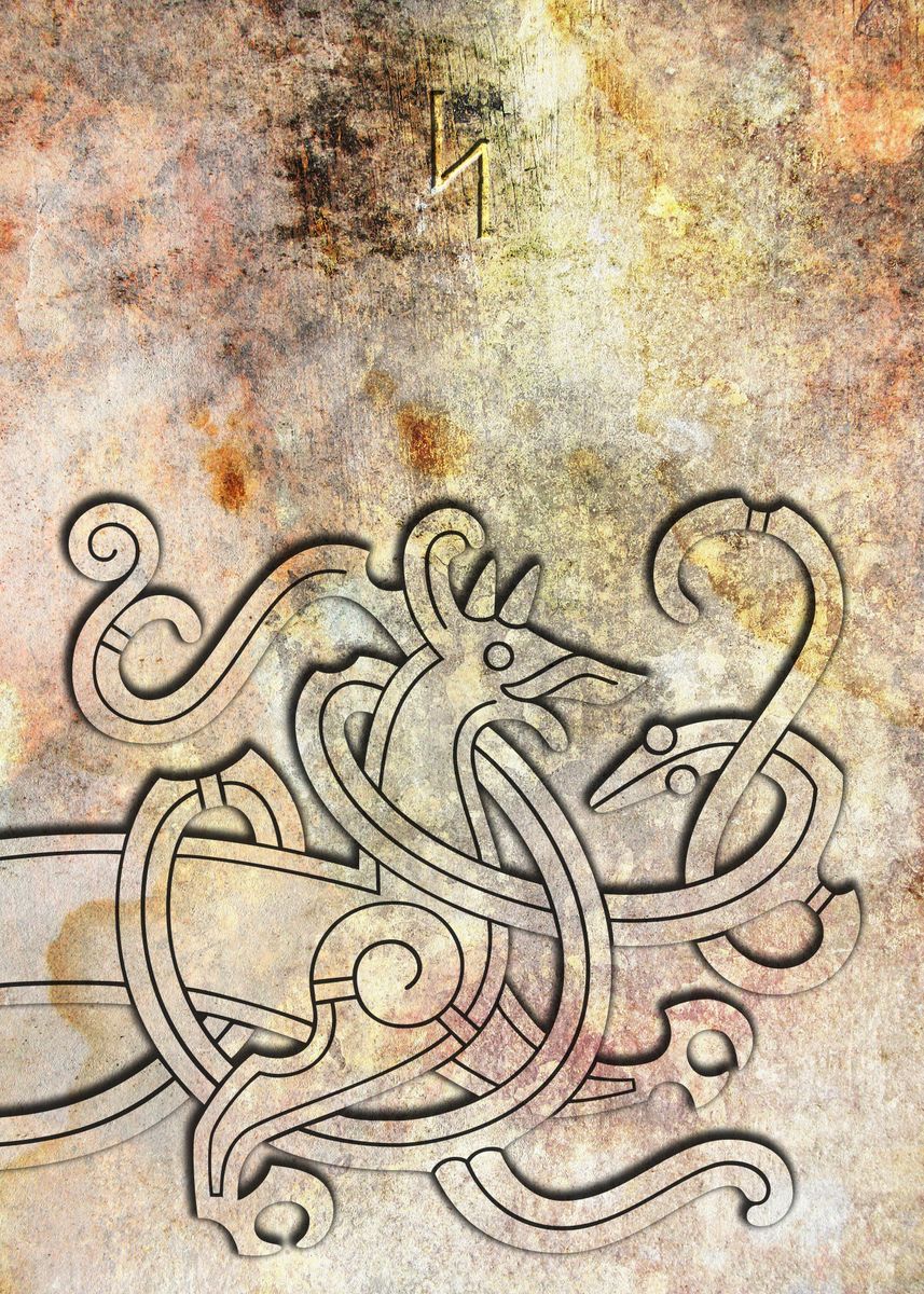 'Mammen' Poster, picture, metal print, paint by Enchantory Art | Displate