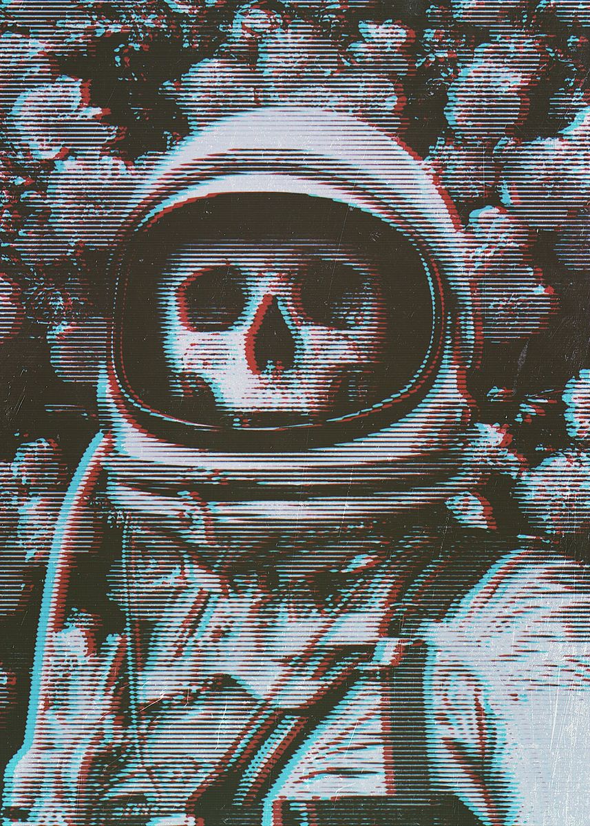 'Fated' Poster, picture, metal print, paint by seam less | Displate