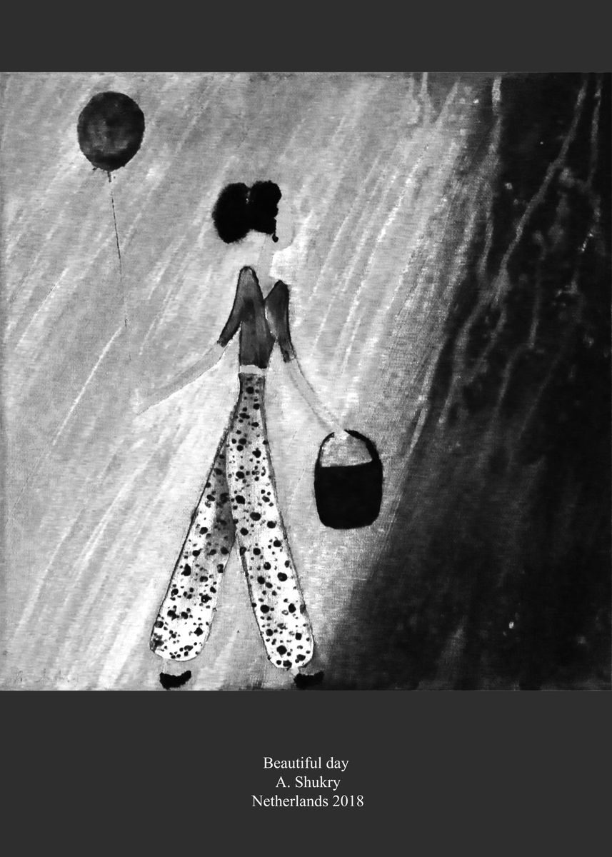 'Beautiful Day ' Poster, picture, metal print, paint by A Shukry | Displate