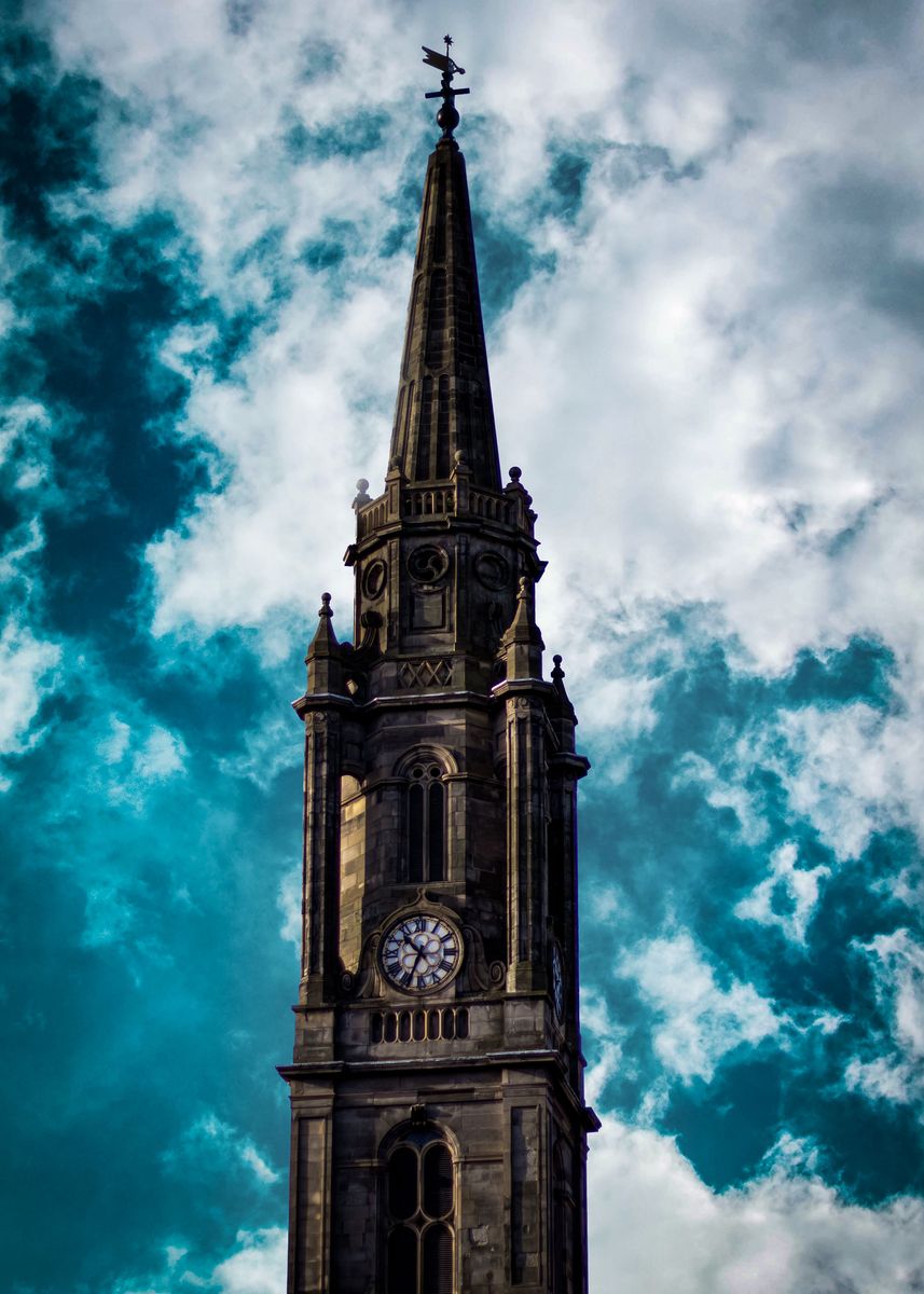 'Medieval Tower' Poster, picture, metal print, paint by Brandon ...