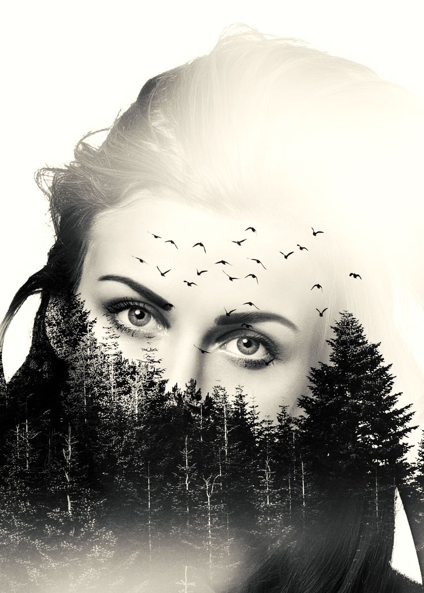 'Silence ' Poster, picture, metal print, paint by Karabo Kekana | Displate