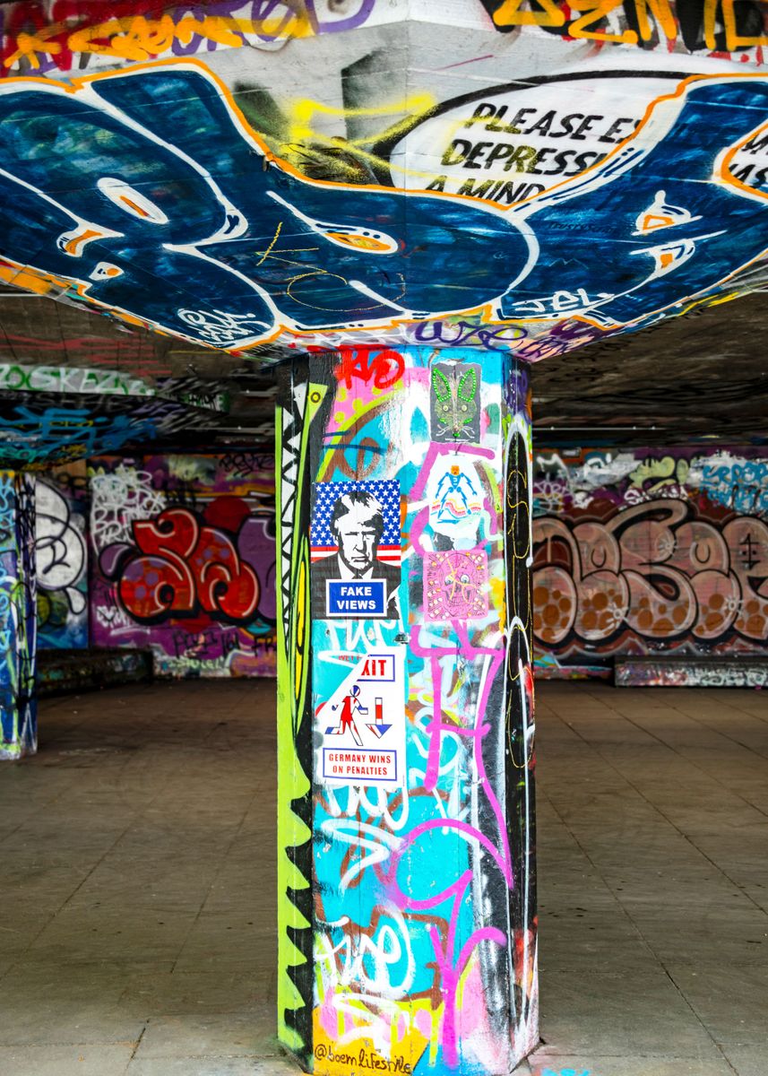 'Graffiti' Poster, picture, metal print, paint by Svetlana Sewell ...