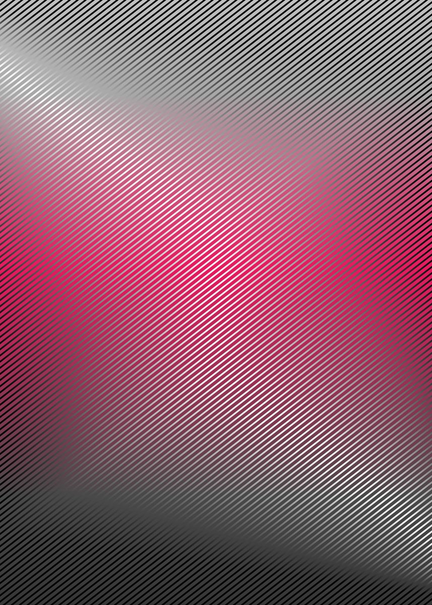 'pattern in hot pink ' Poster, picture, metal print, paint by Shawlin I ...