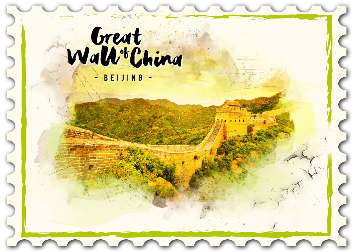 'Great Wall of China' Poster by JGDesign | Displate