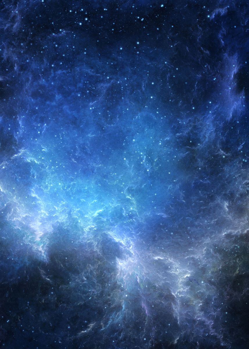 'Outer Space 08' Poster, picture, metal print, paint by Aloke Design ...