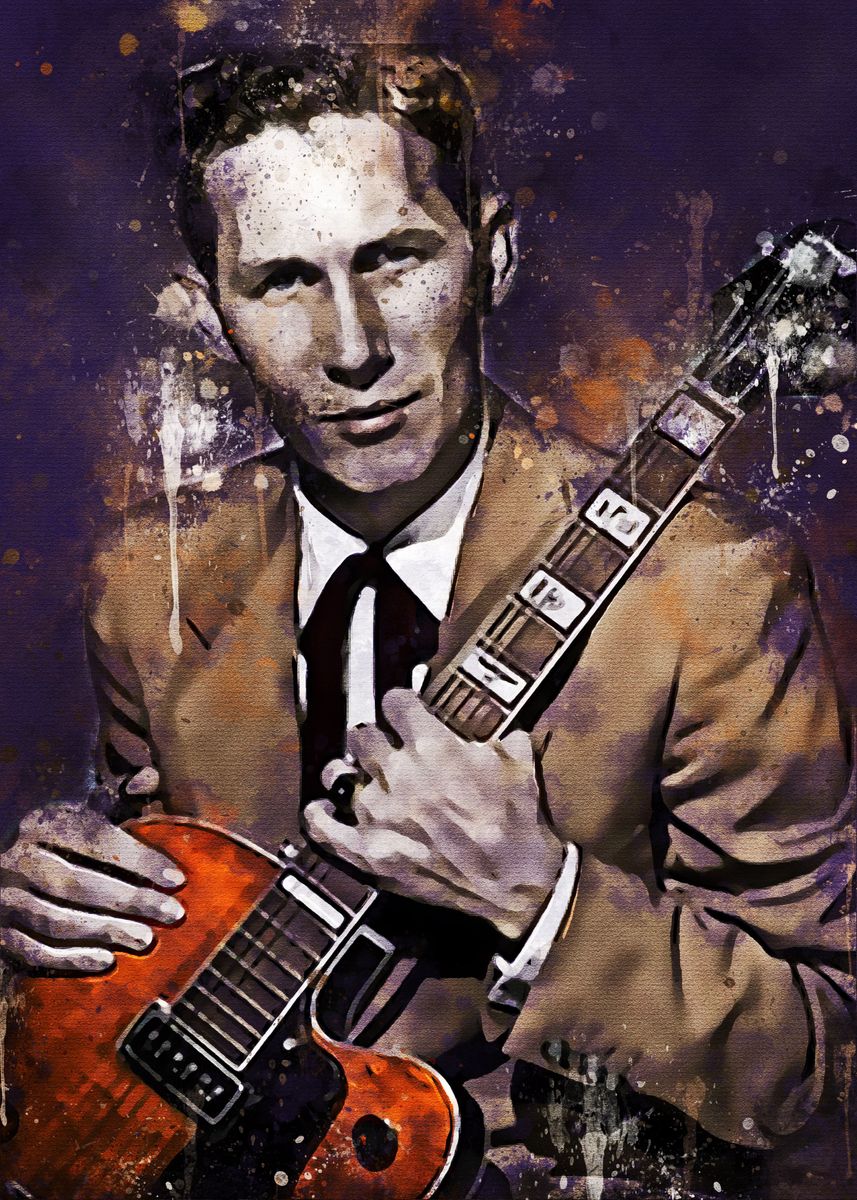 'Chester Burton ' Poster, picture, metal print, paint by Muhammad Irsan ...