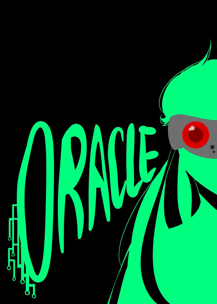 'Intricate Oracle' Poster, picture, metal print, paint by Kim Dylab ...