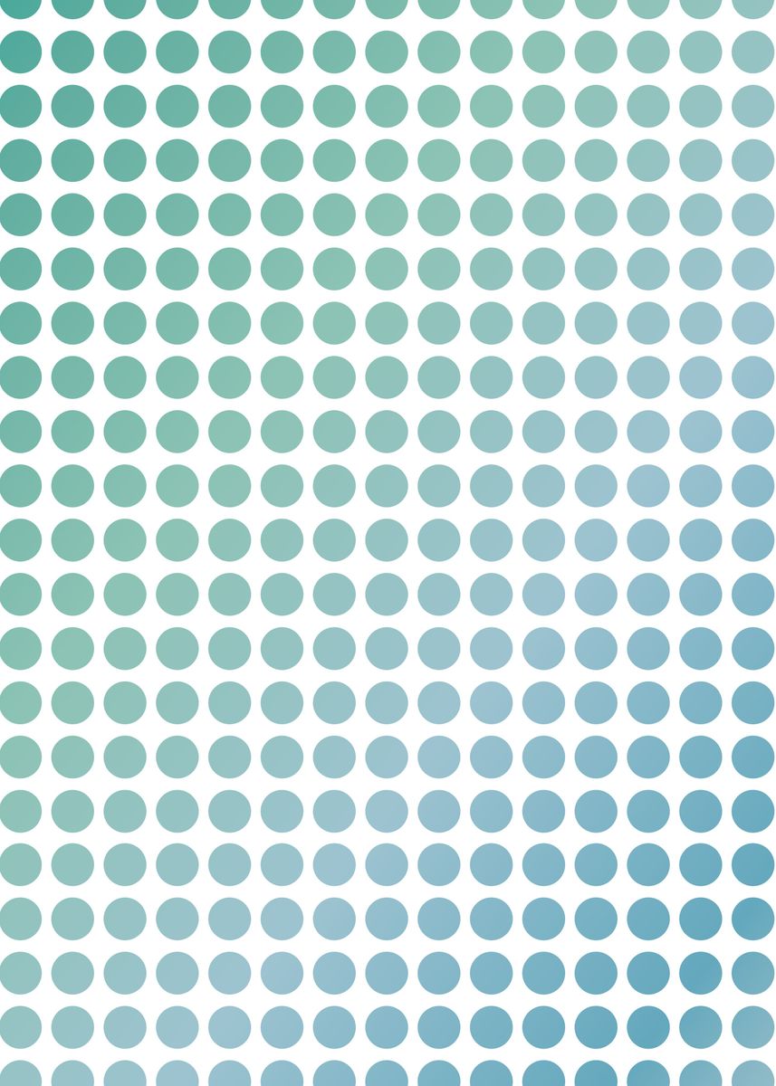 'Soft green polka dots ' Poster, picture, metal print, paint by Shawlin ...