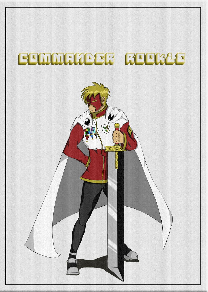 'Commander Rookie' Poster, picture, metal print, paint by Daphnie ...