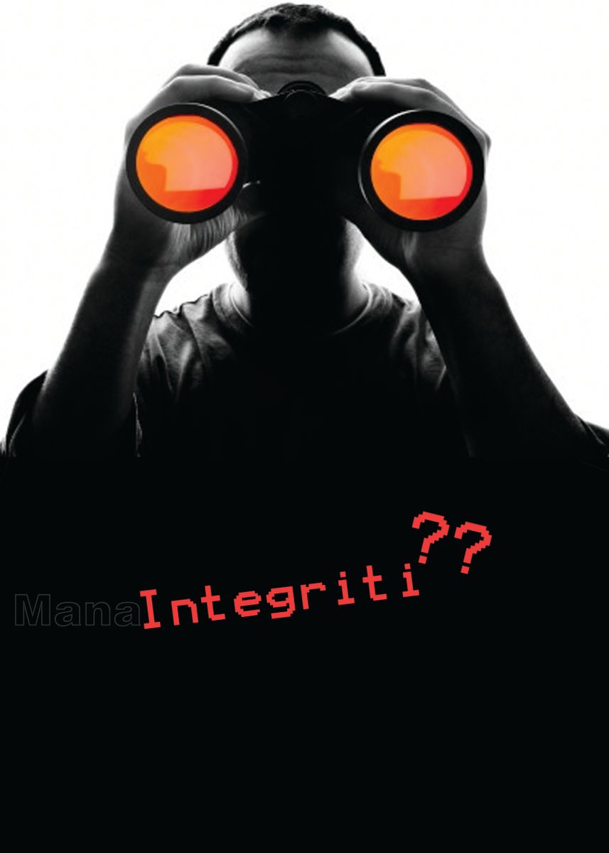 'Integrity 3' Poster, picture, metal print, paint by MISS MOSS | Displate