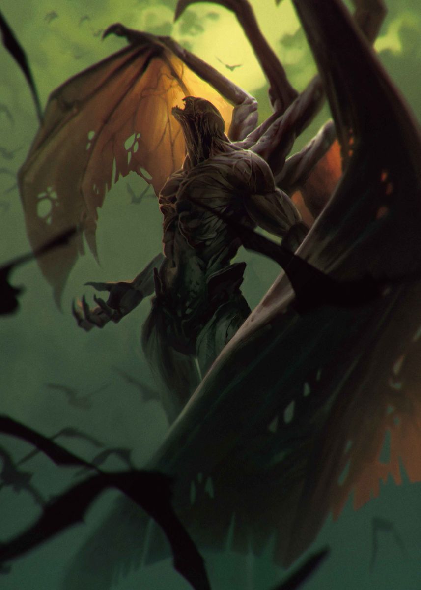 'Dettlaff: Higher Vampire' Poster, picture, metal print, paint by GWENT ...