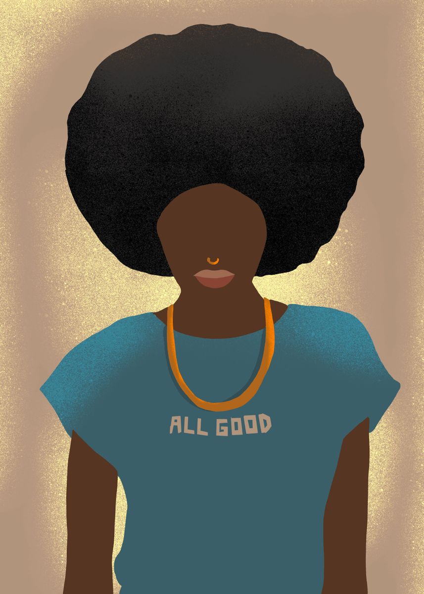 'All good' Poster by Hannah Marsden | Displate