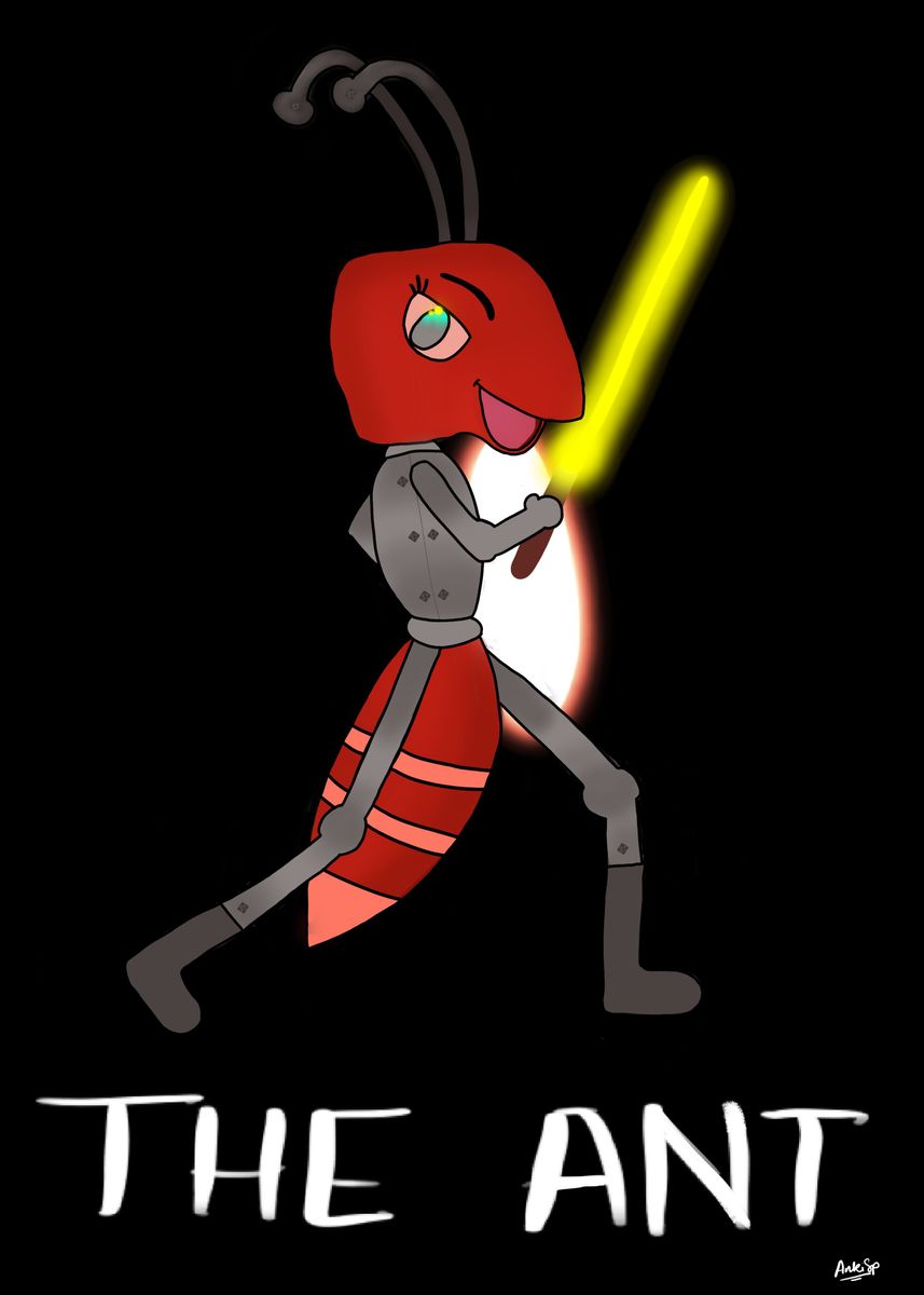 'Armour Ant' Poster, picture, metal print, paint by Ankita | Displate