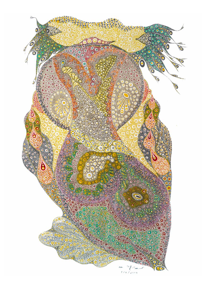 'Nursing Twins' Poster by Mohamed Hamida | Displate