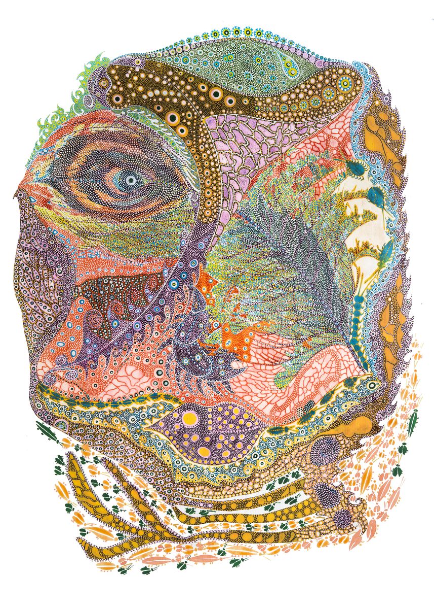 'Peacock Eye' Poster by Mohamed Hamida | Displate