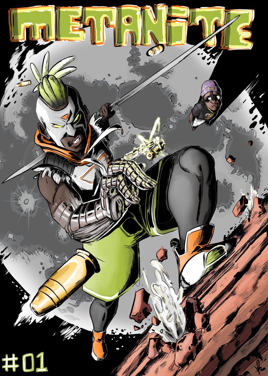 'Metanite' Poster, picture, metal print, paint by Carley Russell | Displate