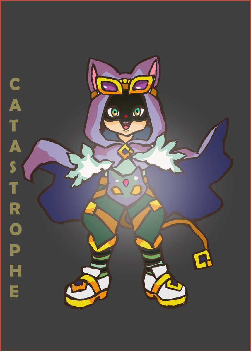 'Catastrophe' Poster by Christoffer Allen Victoria | Displate