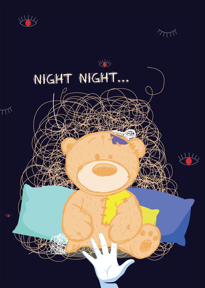 'Nightnight APR19' Poster by 0° | Displate