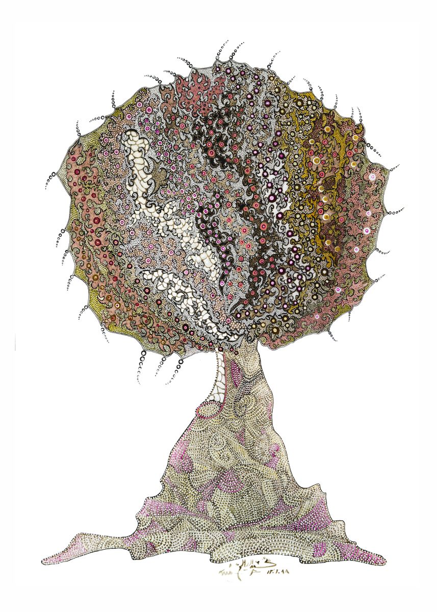 'Spirit Of A Tree' Poster by Mohamed Hamida | Displate