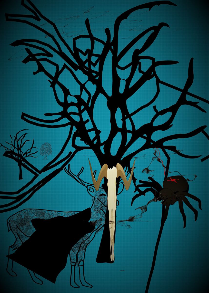 'pure' Poster, picture, metal print, paint by Sanjay | Displate