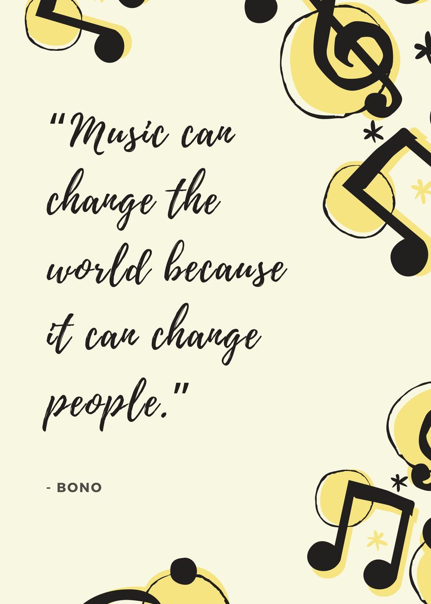 'Music' Poster by DNATURE Posters | Displate