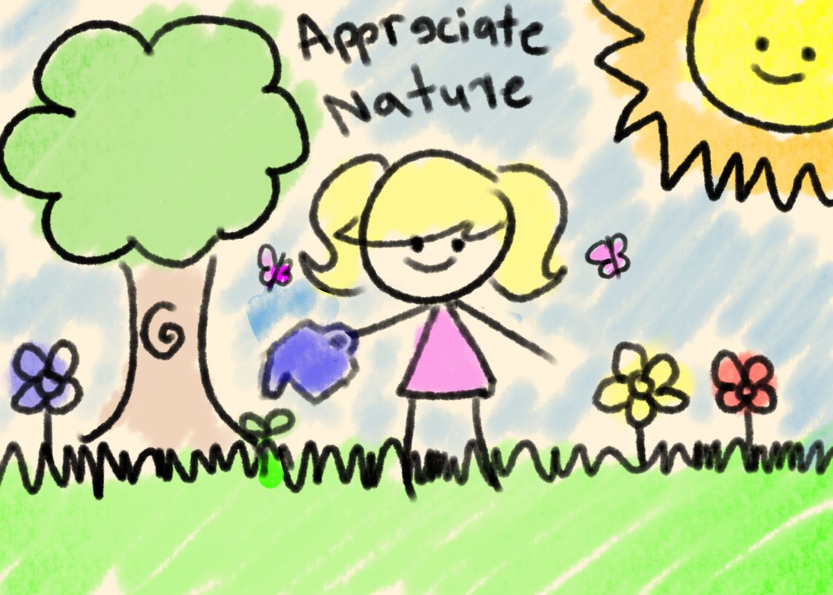 'Appreciate Nature' Poster by flowerss | Displate
