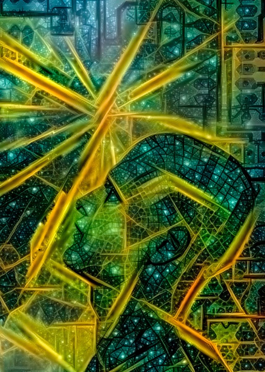 'Future man' Poster, picture, metal print, paint by Bruce Rolff | Displate