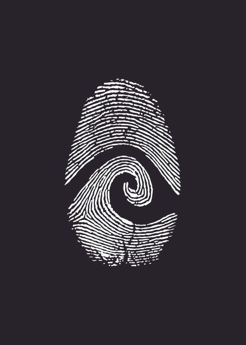 'WavePrint' Poster, picture, metal print, paint by Bernardo Prata ...