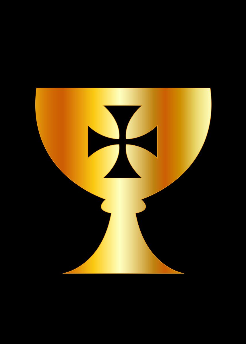 'The Holy Grail or cup' Poster, picture, metal print, paint by Shawlin ...