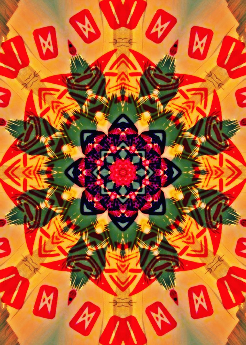 'Blended Pattern Art' Poster by Max Nesta | Displate