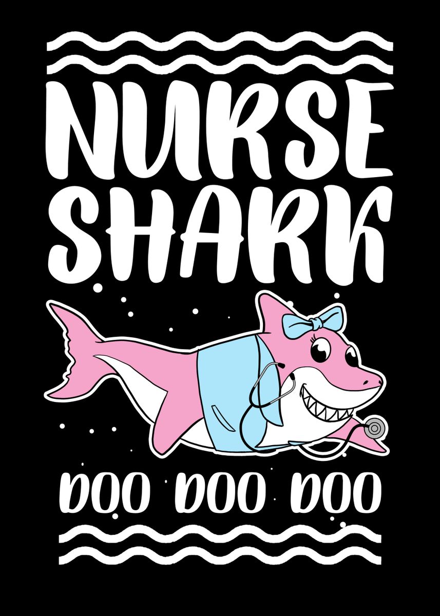 'Nurse Shark ' Poster, picture, metal print, paint by Giovanni ...