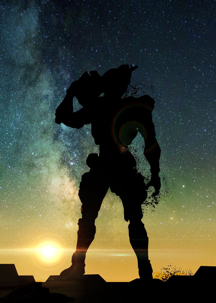 'sam gideon' Poster, picture, metal print, paint by Rian setiadi | Displate