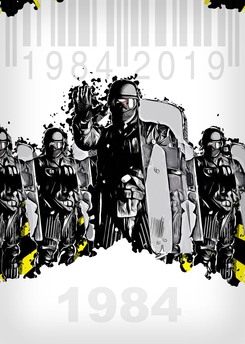 'Curfew' Poster, picture, metal print, paint by Petra Rommelfanger ...